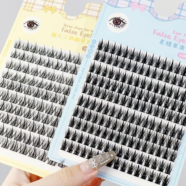 Nreain - Natural Wispy Cluster False Eyelashes (Various Designs) | YesStyle
