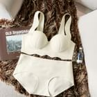 SESH - Lettering Bra Top / Panties / Set | YesStyle