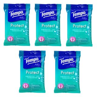 Tempo - Tempo Protect Disinfectant Wet Wipes (5 packs) | YesStyle