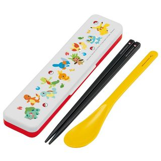 Skater - Pokemon Cutlery Set with Case (All Together) | YesStyle