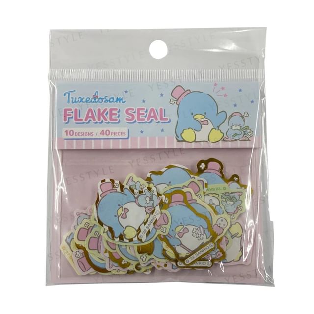 DAISO - Sanrio Tuxedo Sam Flake Sticker | YesStyle