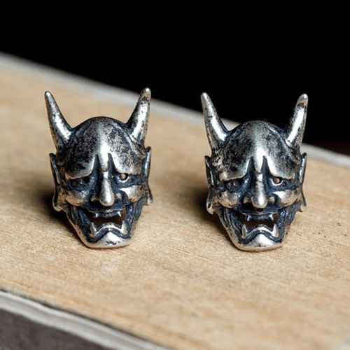 Andante - 925 Sterling Silver Devil Earring | YesStyle