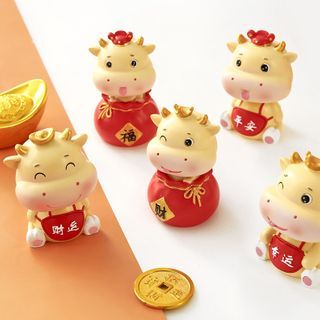 Cute Essentials - Lunar New Year Ox Resin Ornament | YesStyle