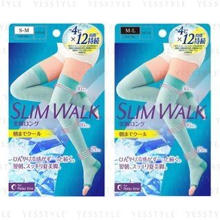 Buy Slim Walk - Cool Compression Open-Toe Socks For Night Long Type - 2 ...