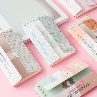 Minji - Set of 4: Mini Vocabulary Notebooks | YesStyle