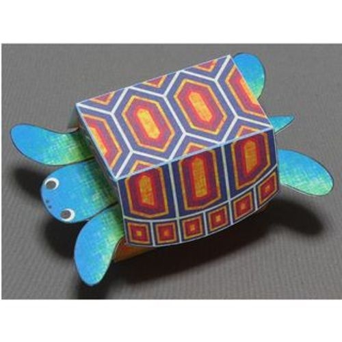 Kamikara - Paper Craft: Surprised Turtle | YesStyle
