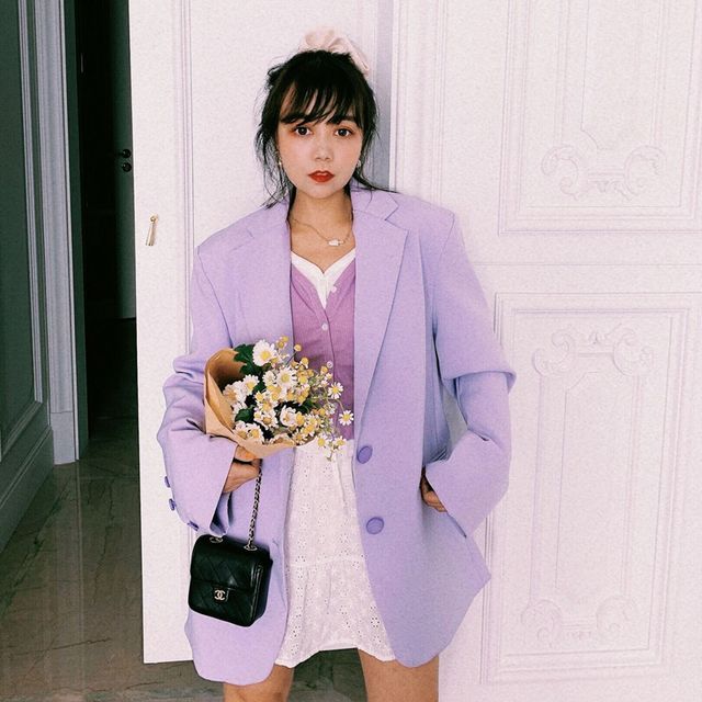 Chokran - Plain Oversized Blazer | YesStyle