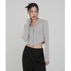 SIMPLY MOOD - Cropped Plain Shirt | YesStyle