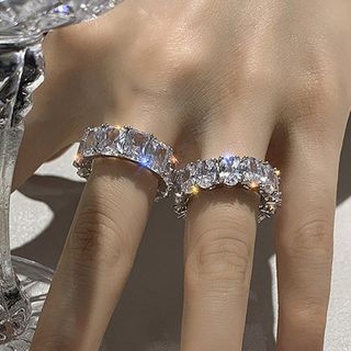 maxine - Rhinestone Ring | YesStyle