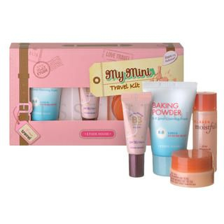 ETUDE - My Mini Travel Kit (4 items): Foam 30ml + Essence 25ml + Cream ...