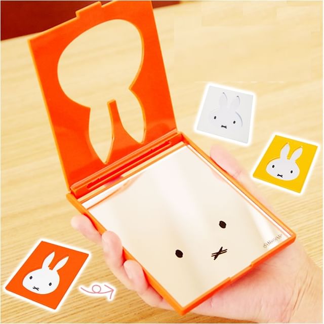 Alpha Collection - Miffy Die-cut Hand Mirror | YesStyle