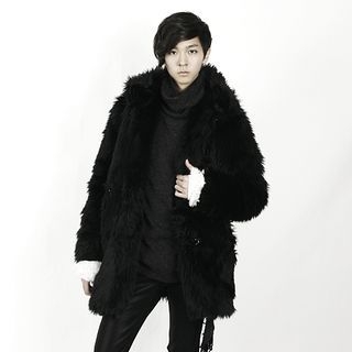 Rememberclick - Faux-Fur Coat | YesStyle