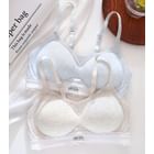 Yunlela - Lettering Plain Bra | YesStyle