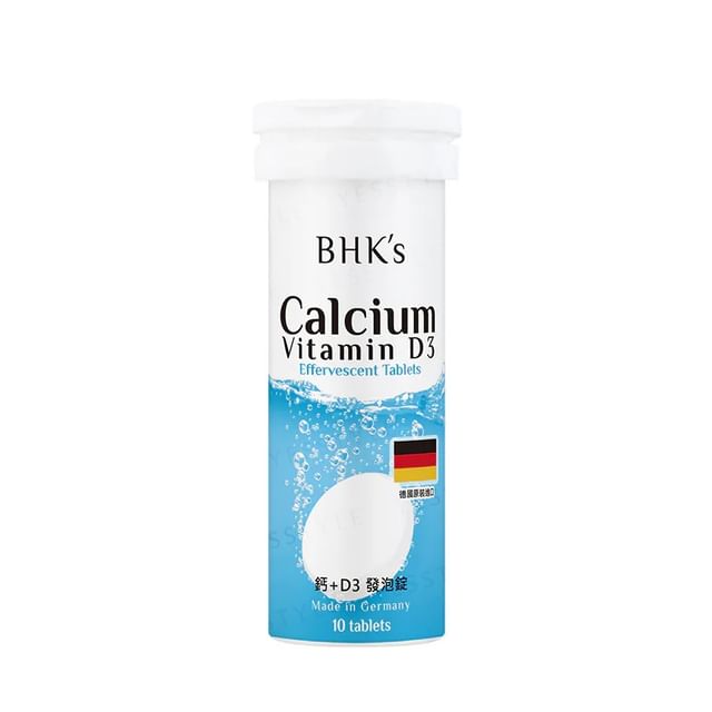 BHK's - Calcium + Vitamin D3 Effervescent Tablets | YesStyle