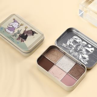 YIGU DIGU - Travel Series Metal Box Eyeshadow Palette #02 | YesStyle