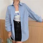 Pastez - Plain Button Shirt | YesStyle