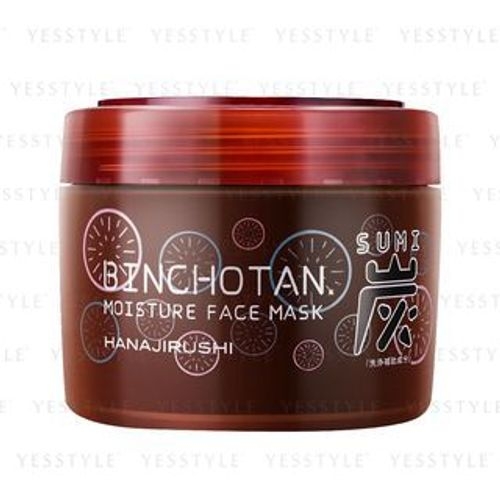 HANAJIRUSHI - Binchotan Moisture Face Mask | YesStyle