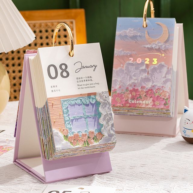 Cute Essentials - Print Desktop Calendar 2023 (various designs) | YesStyle