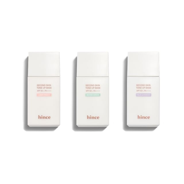 hince - Second Skin Tone Up Base - 3 Colors | YesStyle