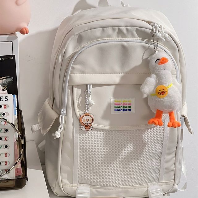 Anchara - Lettering Backpack / Charm / Set | YesStyle