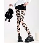 laceyleft - Distressed Tights | YesStyle