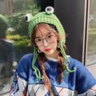 FROME - Frog Knit Bonnet Hat | YesStyle