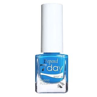 Buy Depend Cosmetic - 7day Hybrid Polish 70075 Balmy Blue in Bulk ...