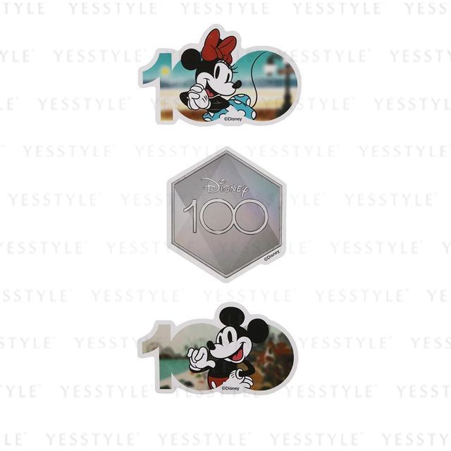 DAISO - Disney 100 Platinum Series Disney Characters Flake Sticker ...