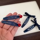 Calypso - Bow / Heart Hair Clip | YesStyle