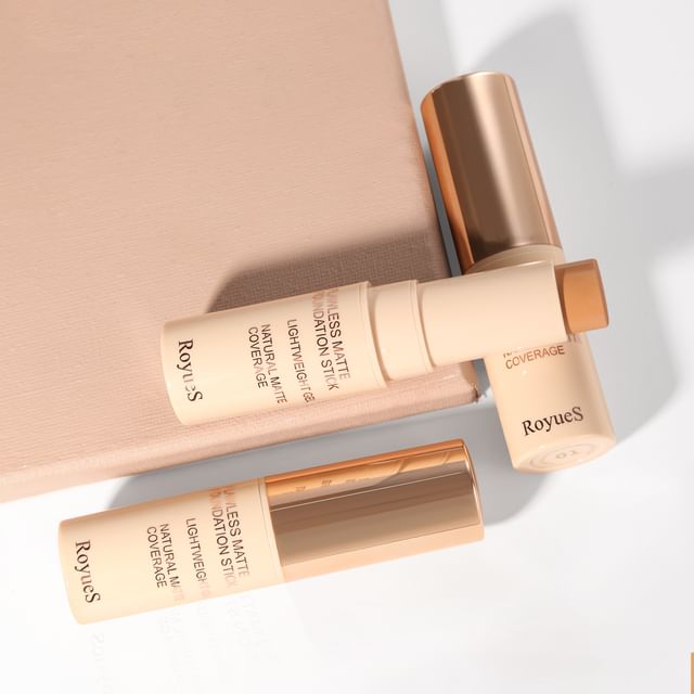 RoyueS - Flawless Matte Foundation Stick - 5 Shades | YesStyle