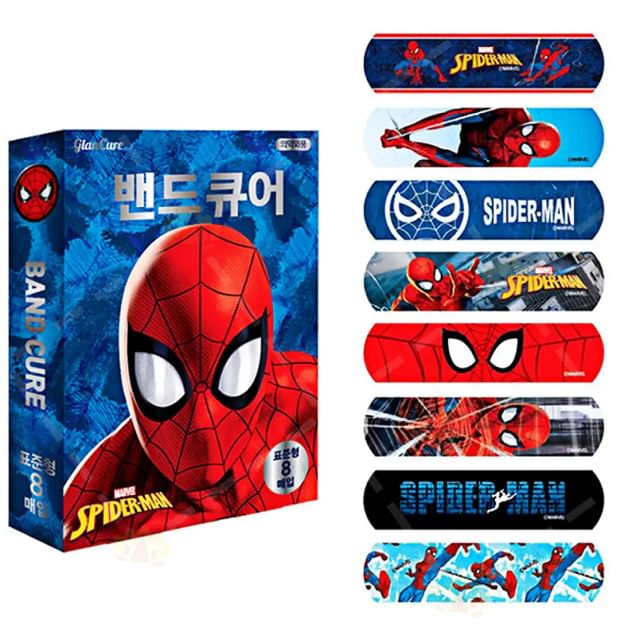 glancure - Marvel Spider-Man Adhesive Bandage Basic | YesStyle