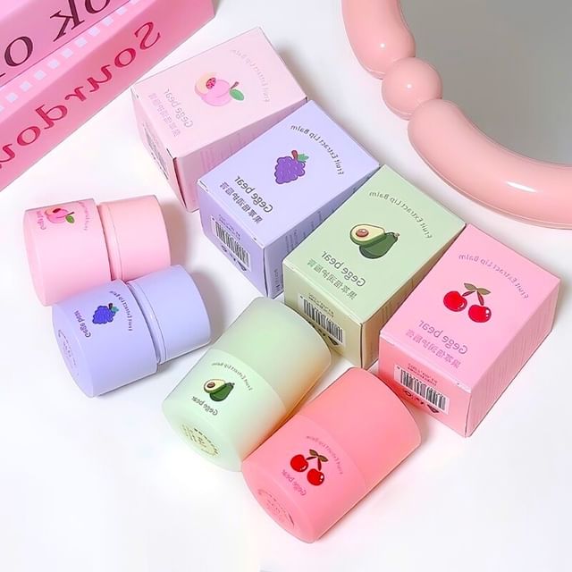 Gege Bear - Fruit Extract Lip Balm - 4 Types | YesStyle