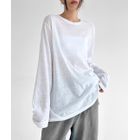 SIMPLY MOOD - Long-Sleeve Mélange T-Shirt | YesStyle