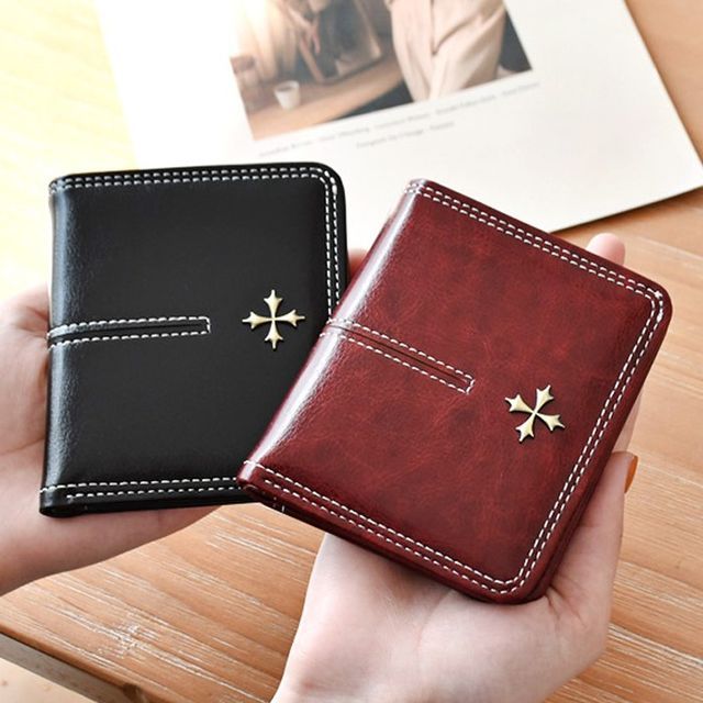 tablarosa - Faux Leather Cross Wallet | YesStyle