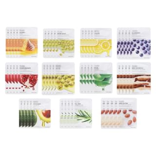 Buy THE FACE SHOP - Real Nature Face Mask Bundle Set - 11 Types in Bulk ...