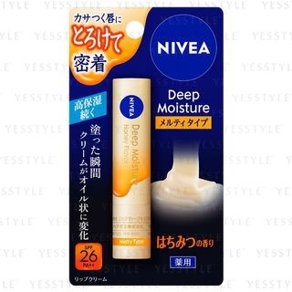 Buy Nivea Japan - Deep Moisture Melty Type Lip Balm Honey SPF 26 PA++ ...