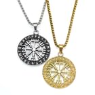 Sigil - Compass Pendant / Box Chain Necklace / Set | YesStyle