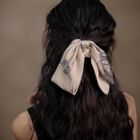 Shinto - Print Bow Fabric Scrunchie | YesStyle