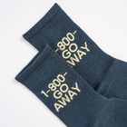QUICKSOOX - Couple Matching Lettering Socks | YesStyle
