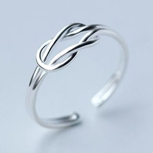 A’ROCH - 925 Sterling Silver Knot Ring | YesStyle