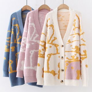 Suzette - Lettering Cardigan | YesStyle