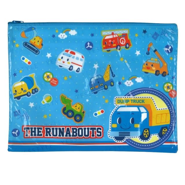 Daniel & Co. - Sanrio The Runabouts A4 Double Zip Folder | YesStyle