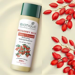 Buy Biotique - Bio Berberry Milk Deep Cleanse Hydrating Makeup Remover ...