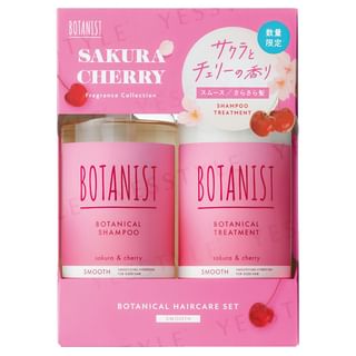 BOTANIST - Botanical Shampoo & Treatment Smooth Set Sakura & Cherry Limited Edition | YesStyle
