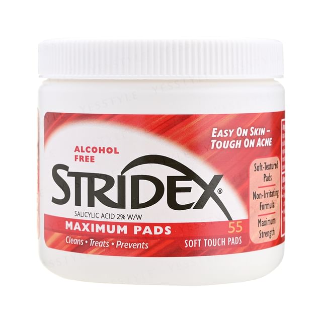 STRIDEX - Maximum 2% Salicylic Acid Soft Touch Pads | YesStyle