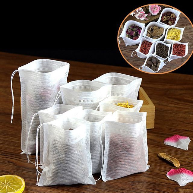 Porcini - Set of 100: Disposable Tea Bag (various designs) | YesStyle