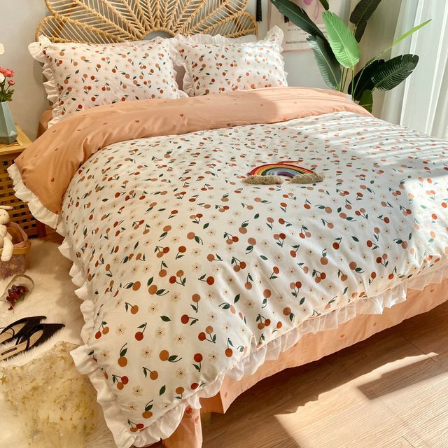 Carell - Cherry Print Bedding Set | YesStyle