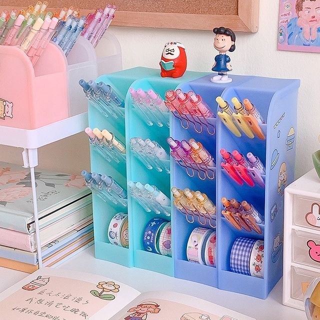 Eranso - Plastic Angled Pen Holder | YesStyle