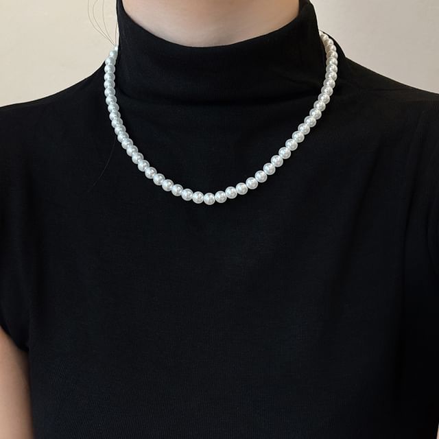Ticoo - Faux Pearl Necklace (Various Designs) | YesStyle