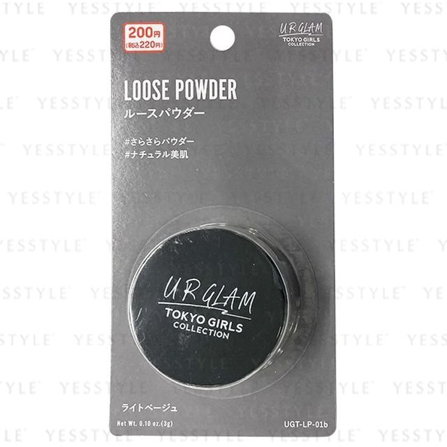 DAISO - UR GLAM x TGC Loose Powder 01b Light Beige | YesStyle